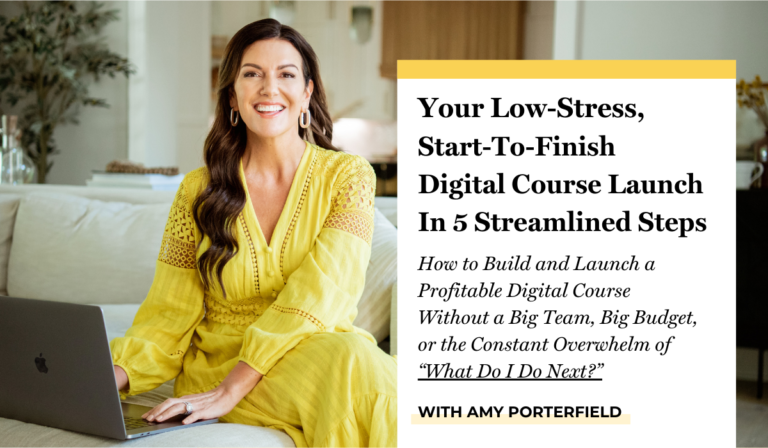 Review of Amy Porterfield’s Digital Course Academy (2024) – Fempreneur