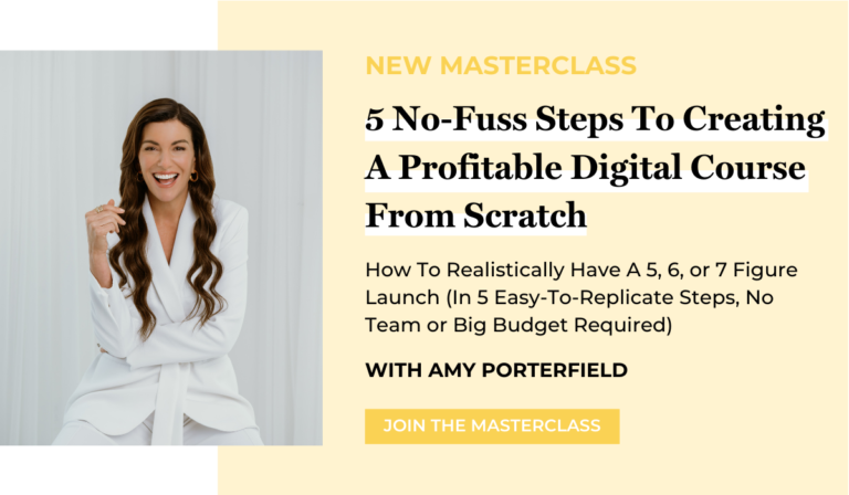 Review of Amy Porterfield’s Digital Course Academy (2024) – Fempreneur