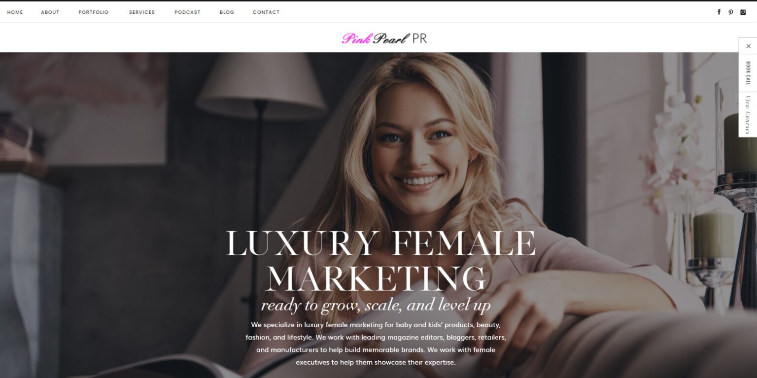 Unveiling Our New Pink Pearl PR Website – Fempreneur
